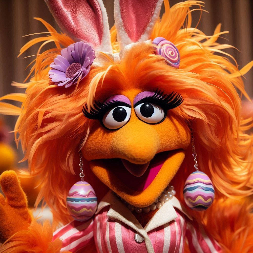 Doris Bird in Easter Bunny suit (AI stuff) | Fan art Fun Wiki | Fandom