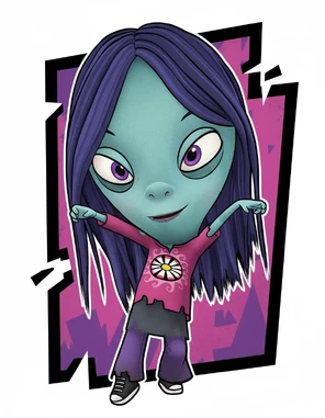 Mantha (Casper's Scare School TV Show) in Scott Johnson Art Style by ...