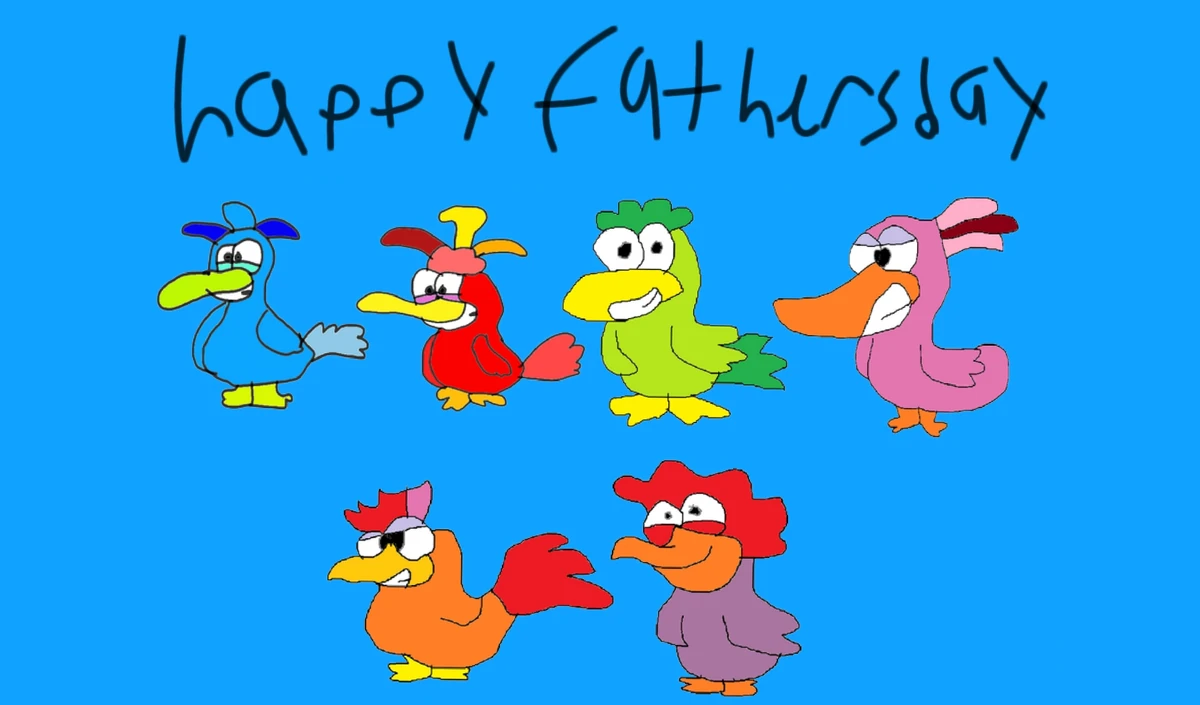 Happy Father's Day from The Muppet Birds | Fan art Fun Wiki | Fandom