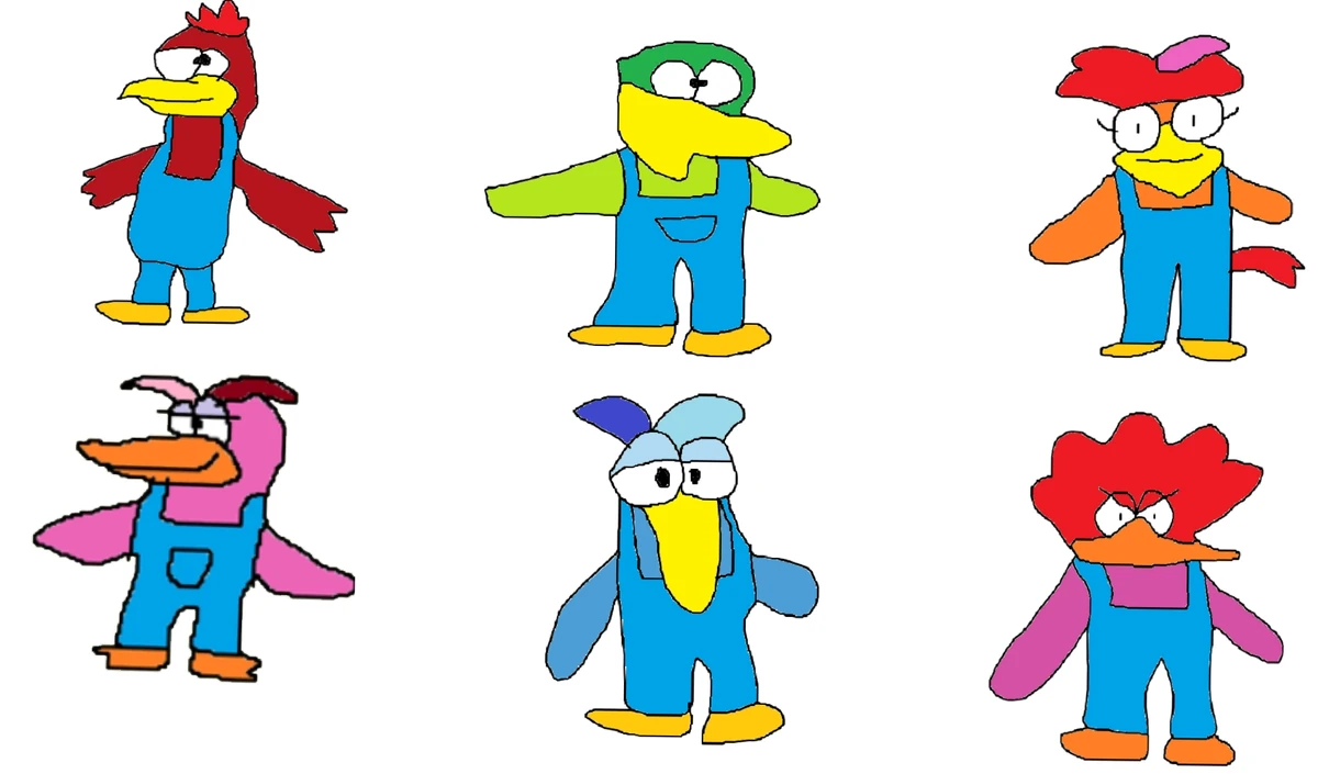 Homemade Muppet Birds | Fan art Fun Wiki | Fandom