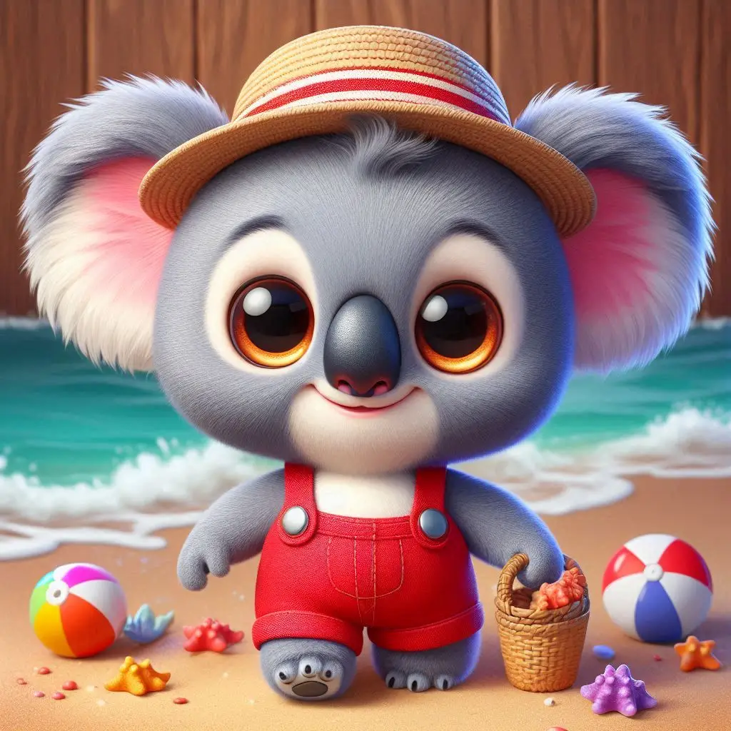 Blinky Bill on Vacation (Bing AI stuff) | Fan art Fun Wiki | Fandom