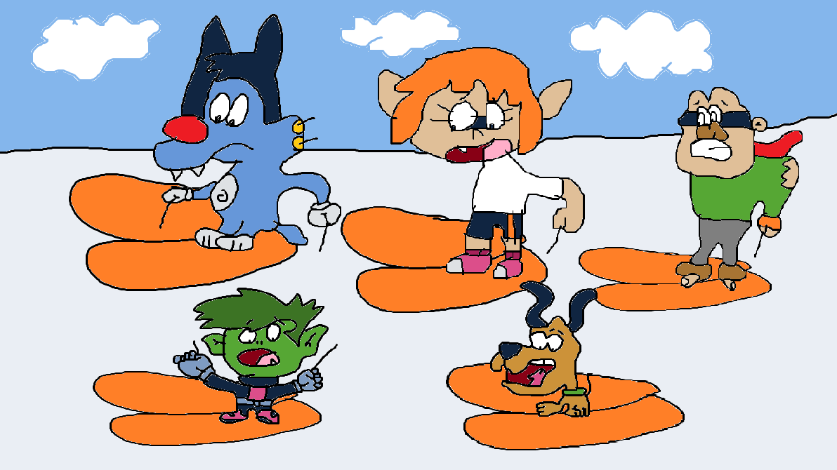 Toon-Olympics EP11 : Skiing by SidabaTheToonLord (DeviantArt stuff ...