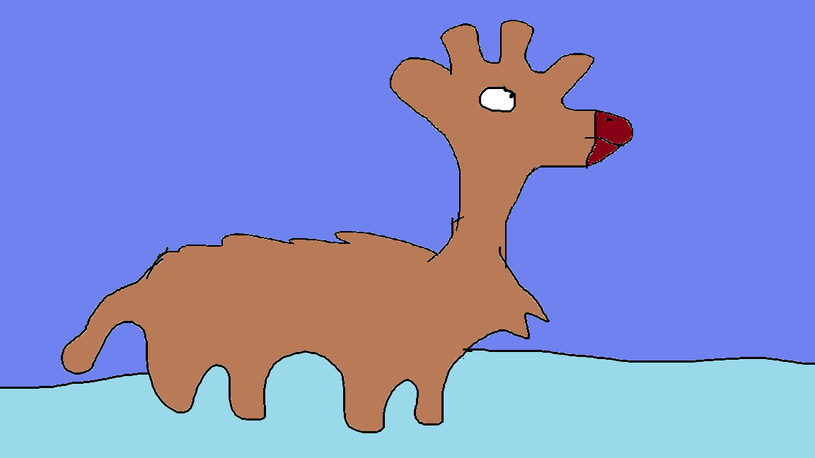 Woolly Giraffe in Ice Age (2002 film) by SidabaTheToonLord (DeviantArt ...
