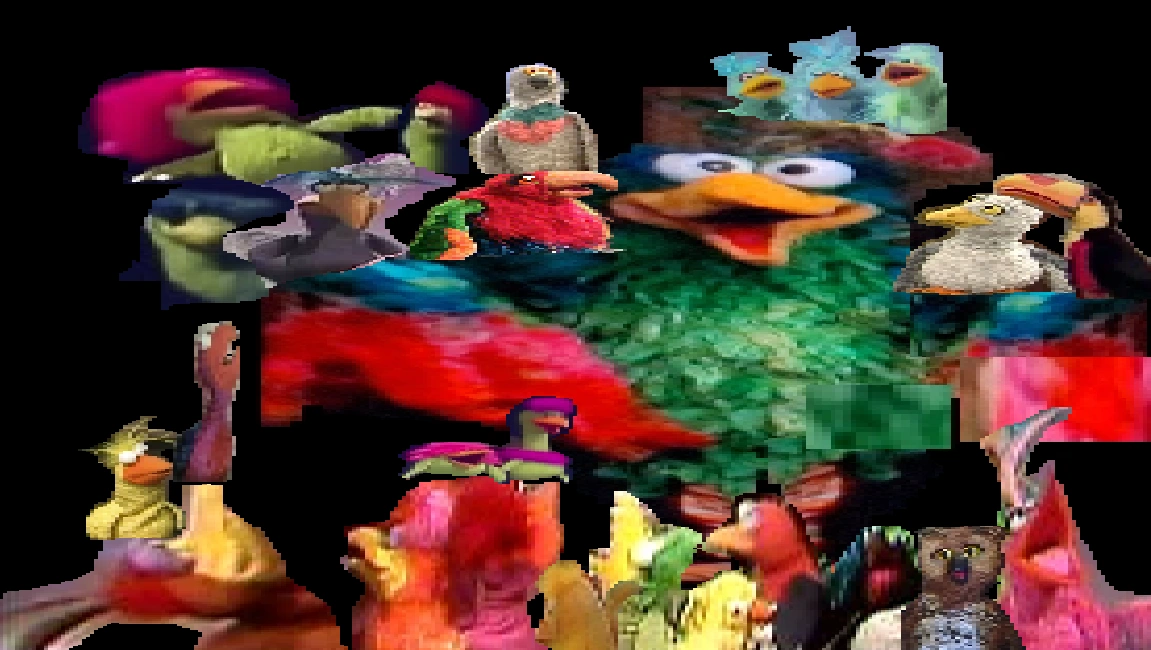 A bird with a thousand faces (Muppet Wiki stuff) | Fan art Fun Wiki ...