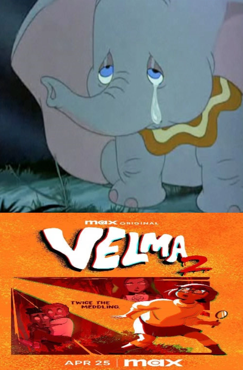 Dumbo sad about Velma season 2 by MaxietheFox2005 (DeviantArt stuff ...