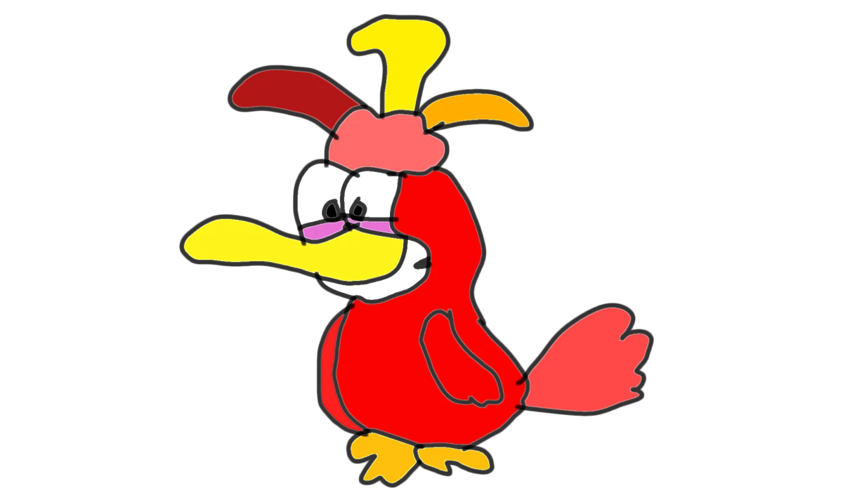 Harvey Bird in Style of Eubie from Higglytown Heroes (Art stuff) | Fan ...