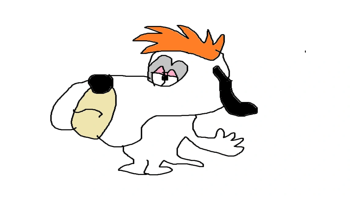 Droopy Dog (John Kricfalusi style) (art STUFF) | Fan art Fun Wiki | Fandom