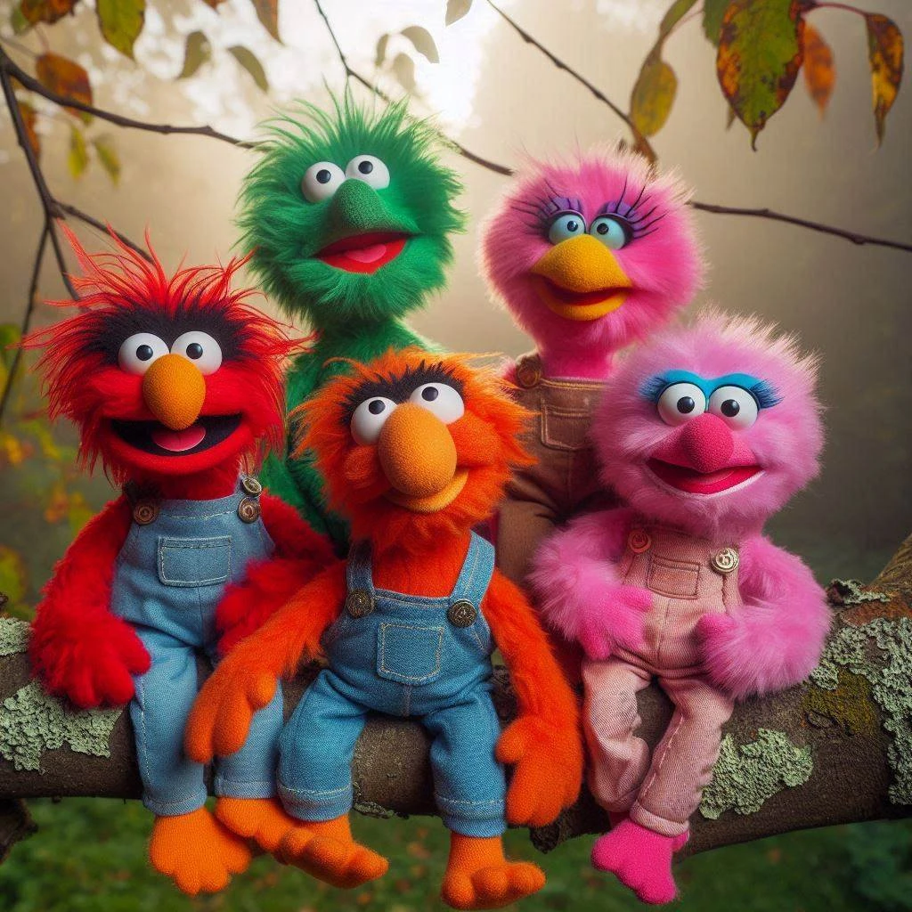 The Muppet Birds Wear Overalls by mnwachukwu16 (DeviantArt stuff) | Fan ...