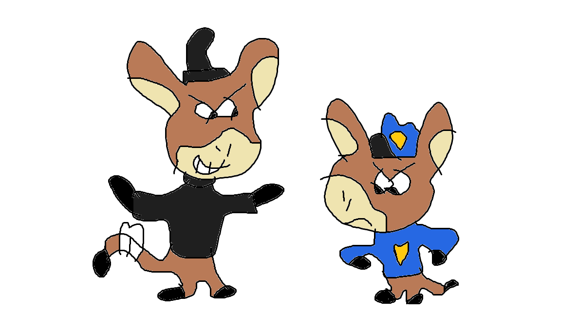 Rowdy and Peanut as Donkeys (art STUFF) | Fan art Fun Wiki | Fandom