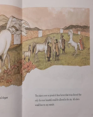 Fritz and the Beautiful Horses by Jan Brett, Softcover book | Fan art ...