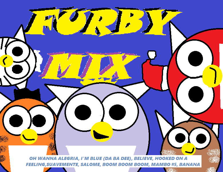 Furby Mix DVD | Fan art Fun Wiki | Fandom