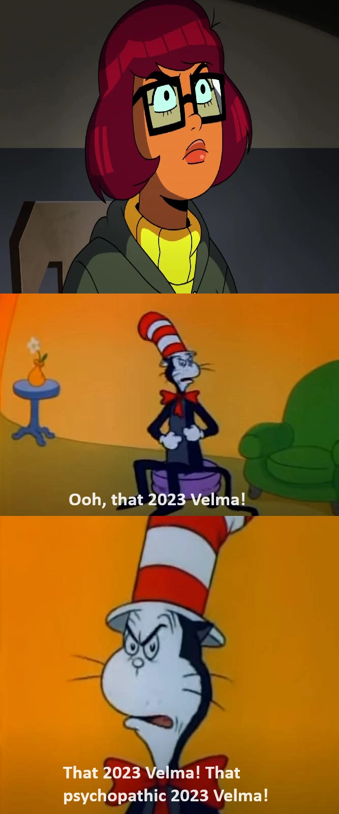 The Cat in the Hat calls out 2023 Velma by MaxietheFox2005 (DeviantArt ...