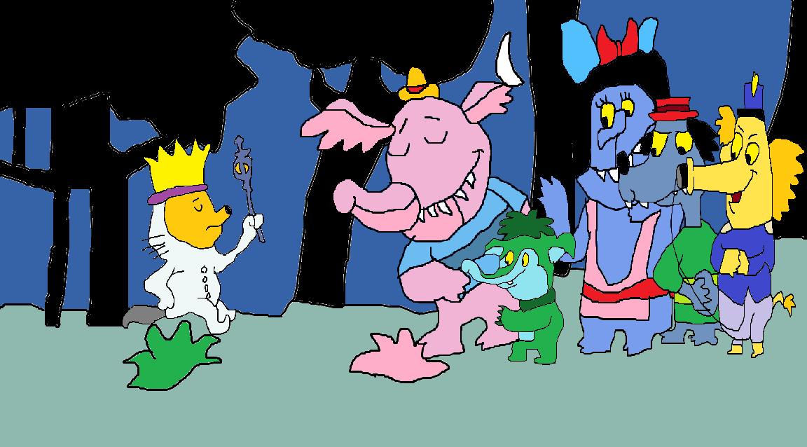 Heffalumps and woozles, Where the Wild Things Are variant II by ...