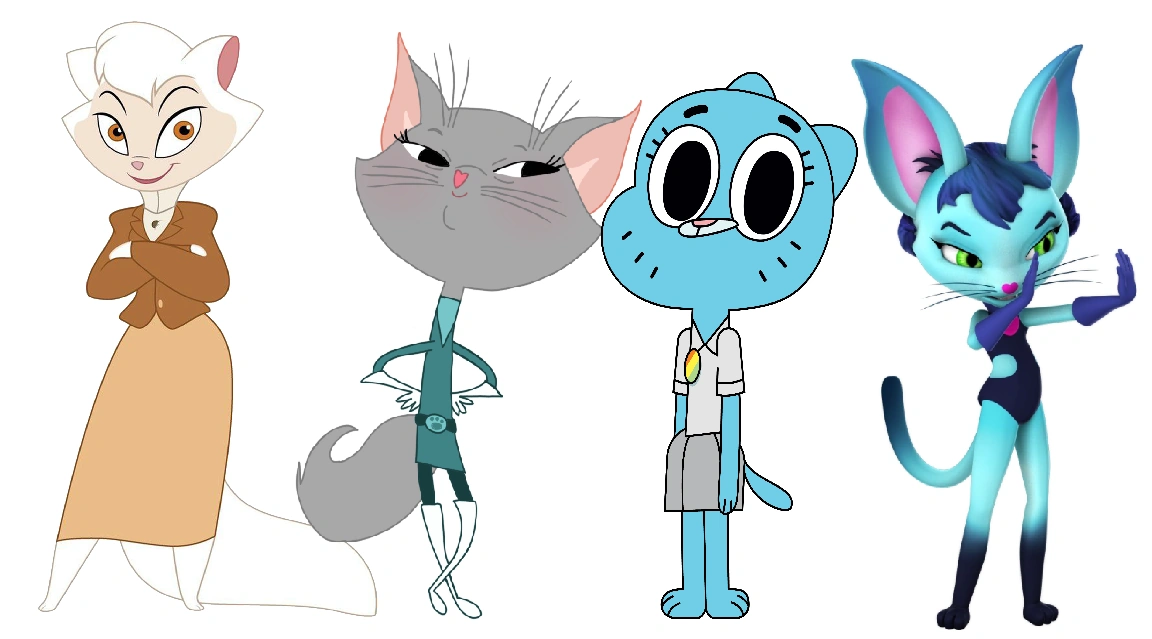 Female anthropomorphic cat characters 4 by MaxietheFox2005 (DeviantArt ...