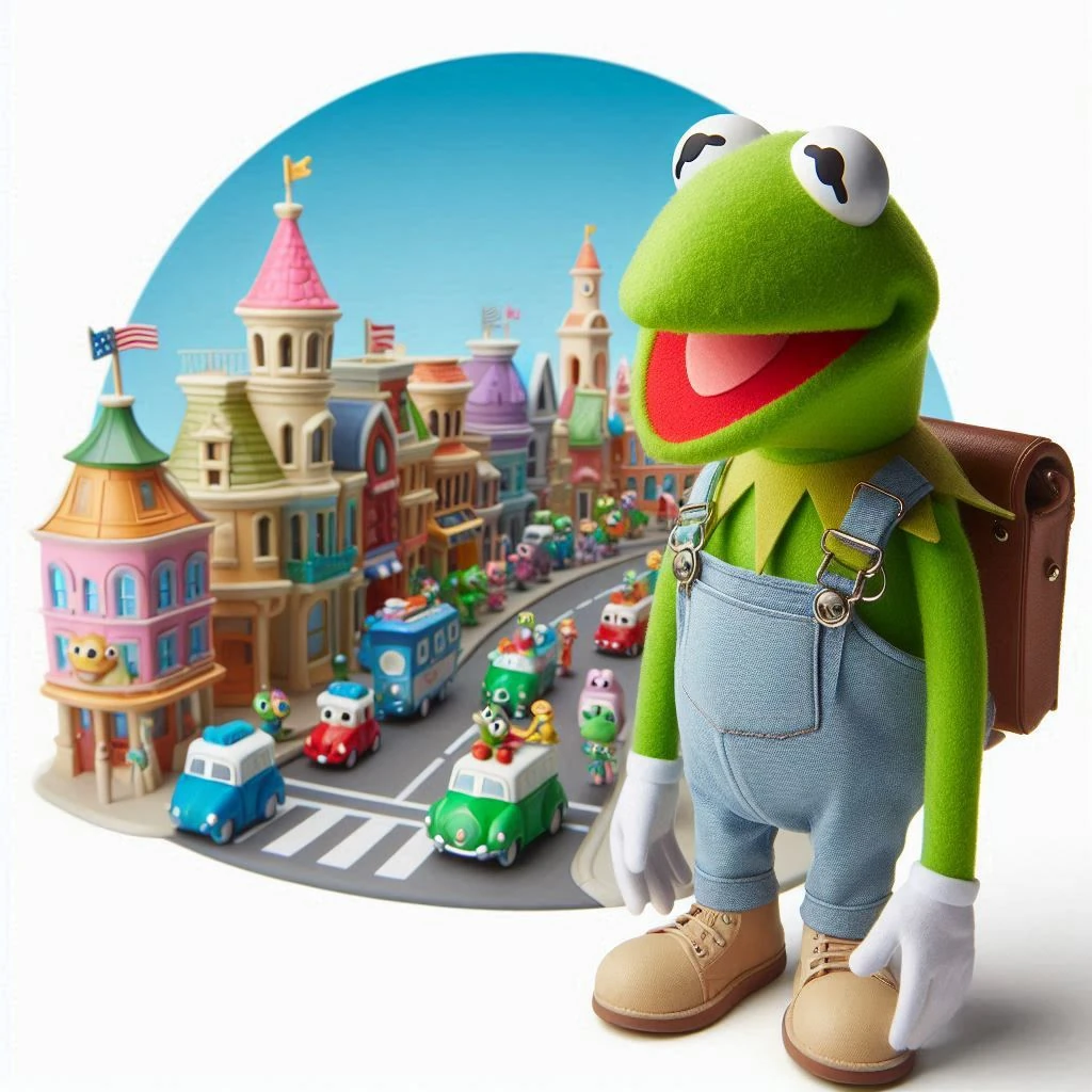Toony Kermit the Frog (AI stuff) | Fan art Fun Wiki | Fandom