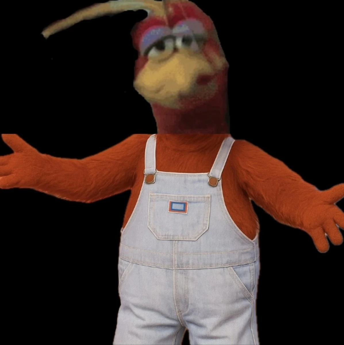 The Same Photo While I Eat Pepperoni Harvey Bird (Puppet Style ...