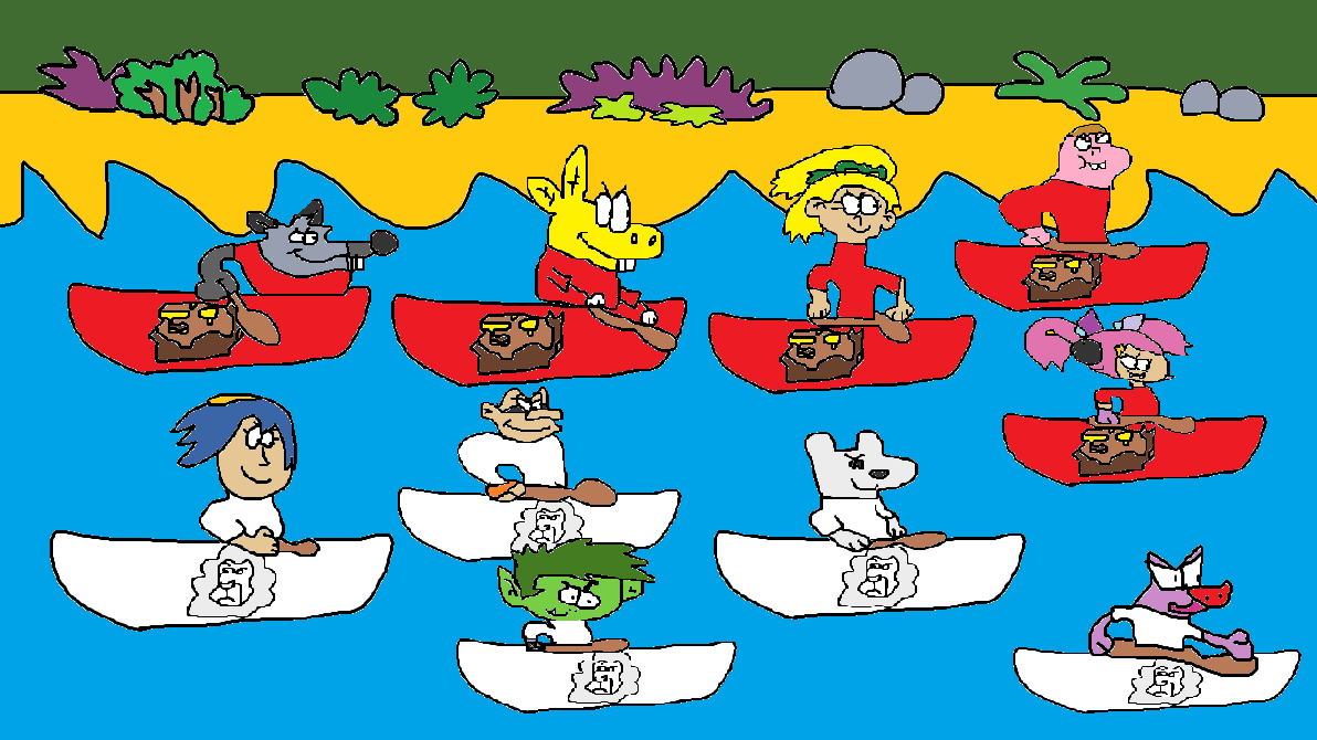 Toon-Olympics EP05 : Canoe by SidabaTheToonLord (DeviantArt stuff ...