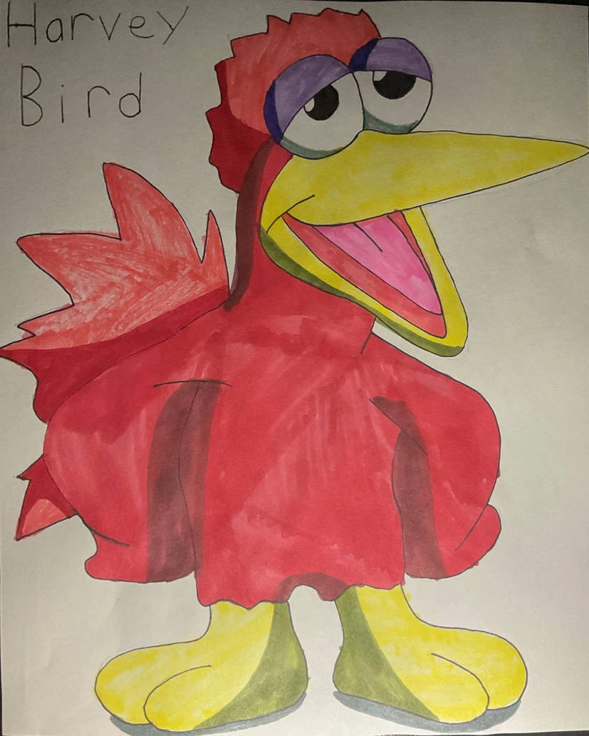 Harvey Bird (Muppets) By skygirl722 (DeviantArt stuff) | Fan art Fun ...