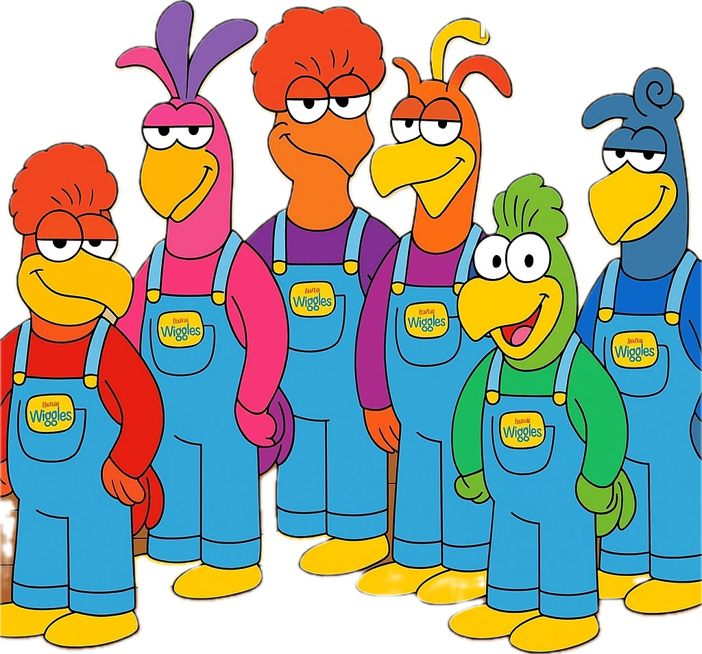 The Muppet Birds in The Wiggles' style | Fan art Fun Wiki | Fandom