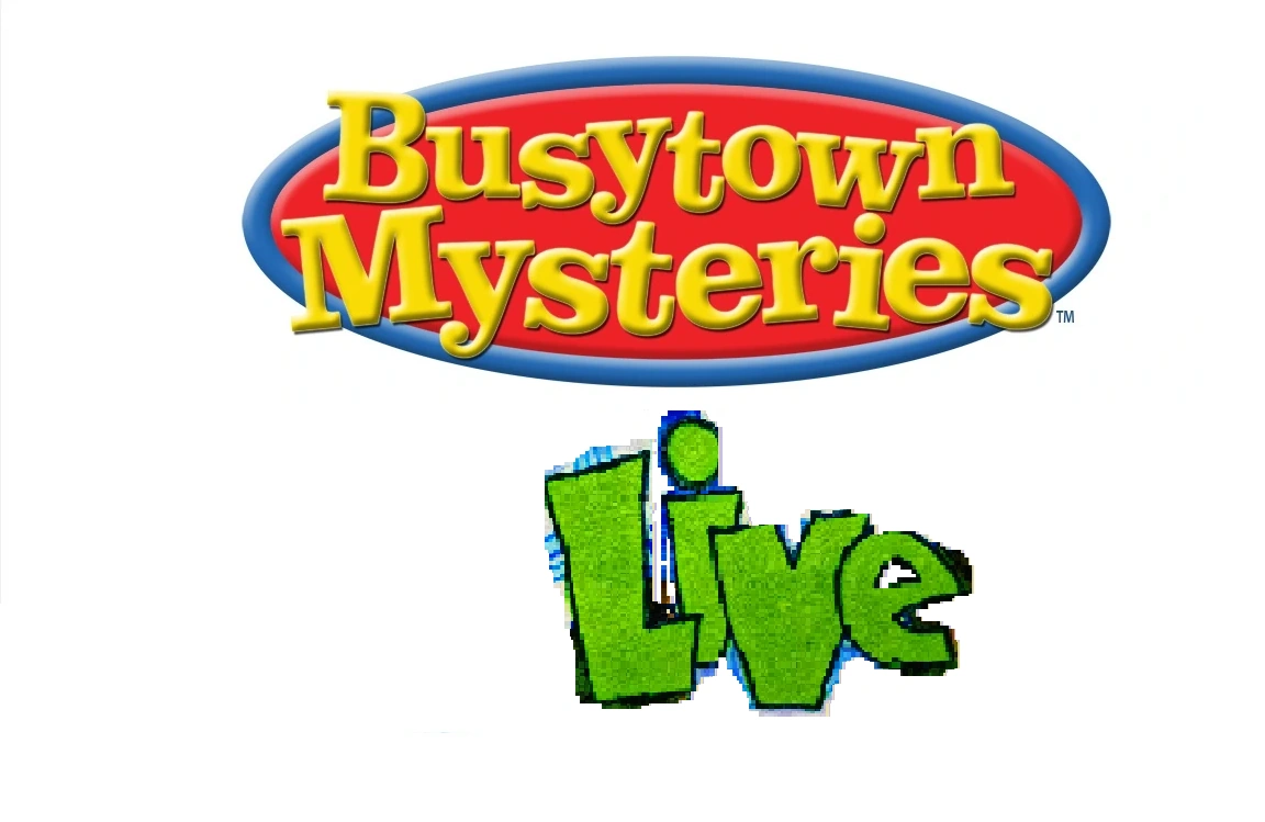 Busytown Mysteries LIVE! (logo) By wilduda | Fan art Fun Wiki | Fandom