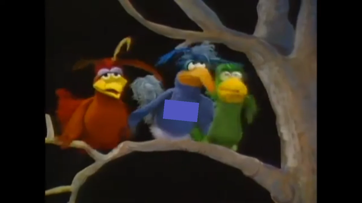 Muppet Songs: Birds in a Tree (Pilot) (OH BOY) (Mel Bird Has a Square ...