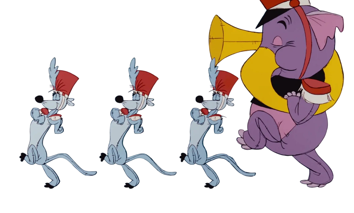 Three Uniformed Woozles and Large Tuba Heffalump by Nicholasschnaufer ...