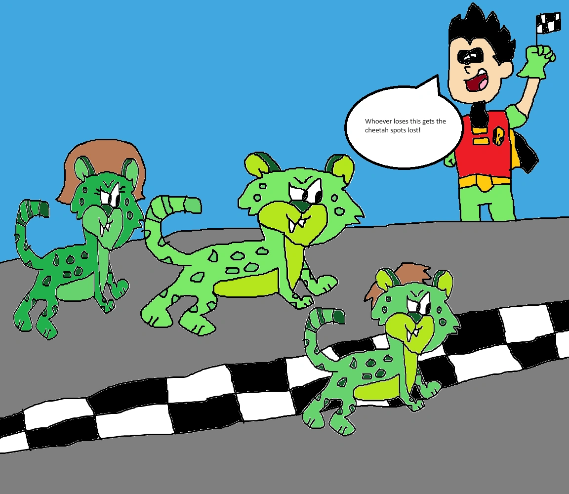 Let the Cheetah Race Begin by SidabaTheToonLord (DeviantArt stuff ...