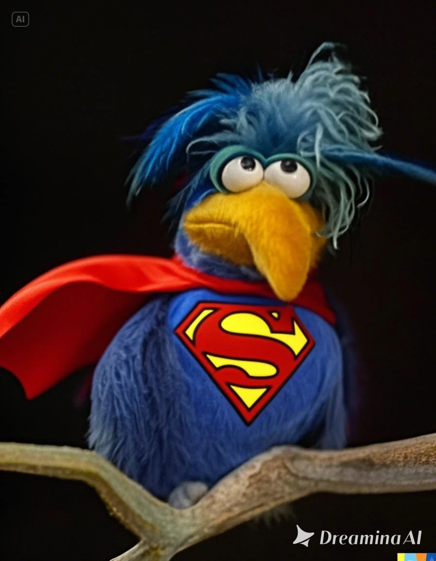 Mel Bird Wears a Superhero Cape by The Muppet Birds - Official Channel ...