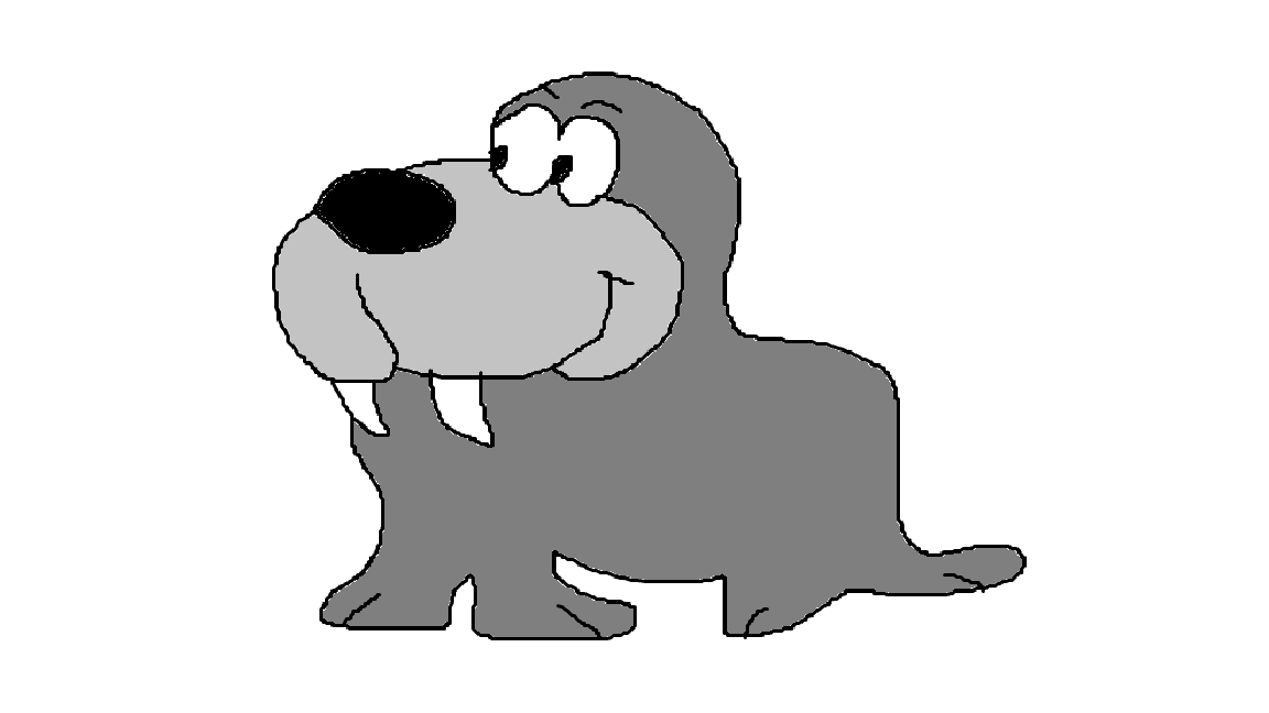 Peyo-styled Walrus (art STUFF) | Fan art Fun Wiki | Fandom