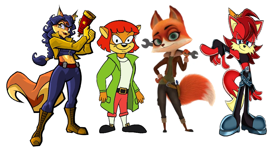 Female anthropomorphic fox characters 2 by MaxietheFox2005 (DeviantArt ...