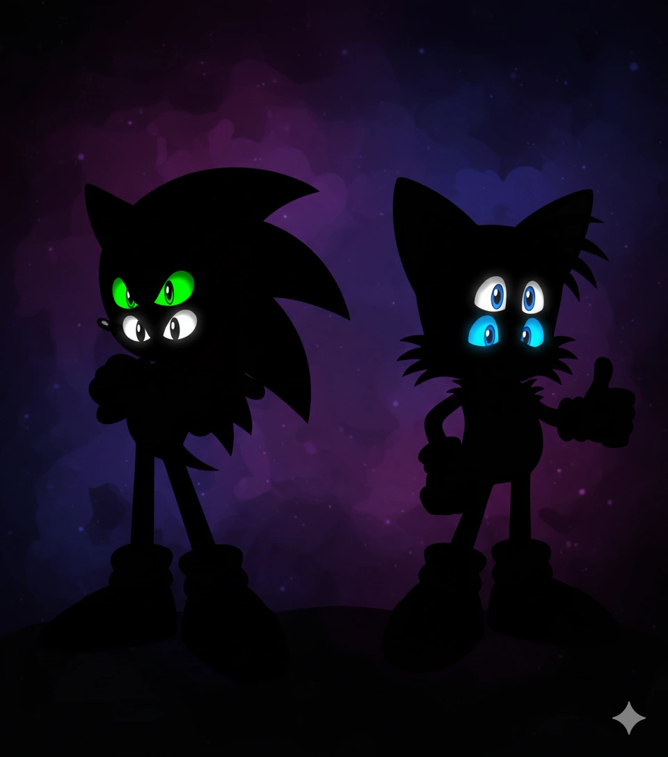 Sonic and Tails eyes (Gemini) | Fan art Fun Wiki | Fandom