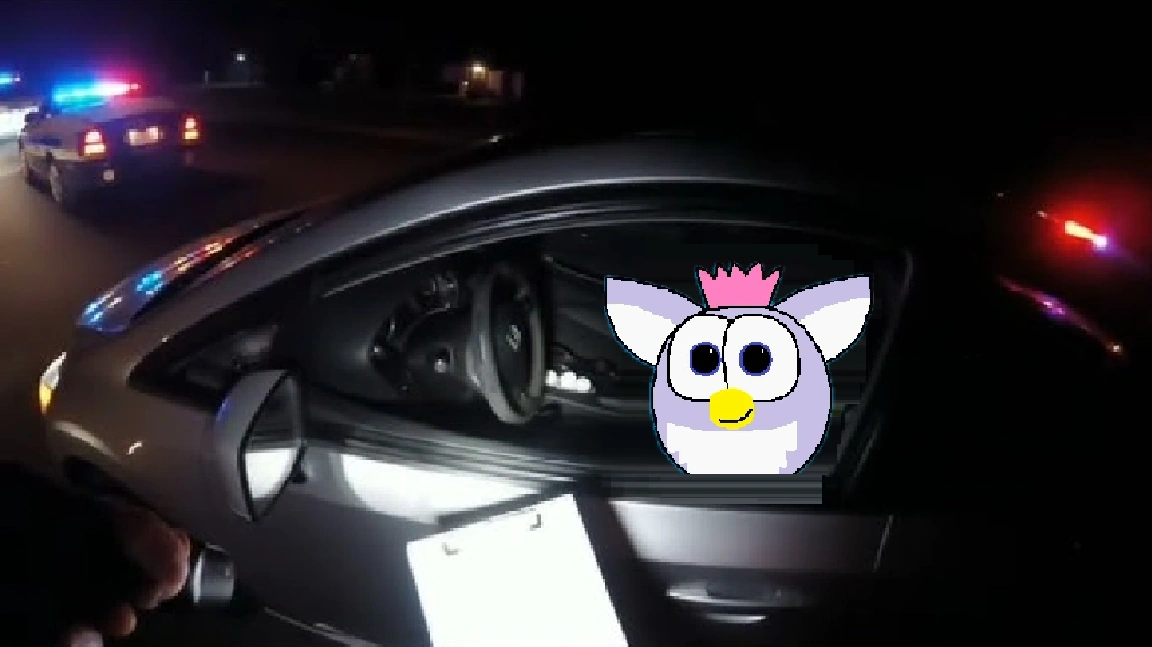 Noo-Loo driving in highway road (Official Furby Wiki stuff) | Fan art ...