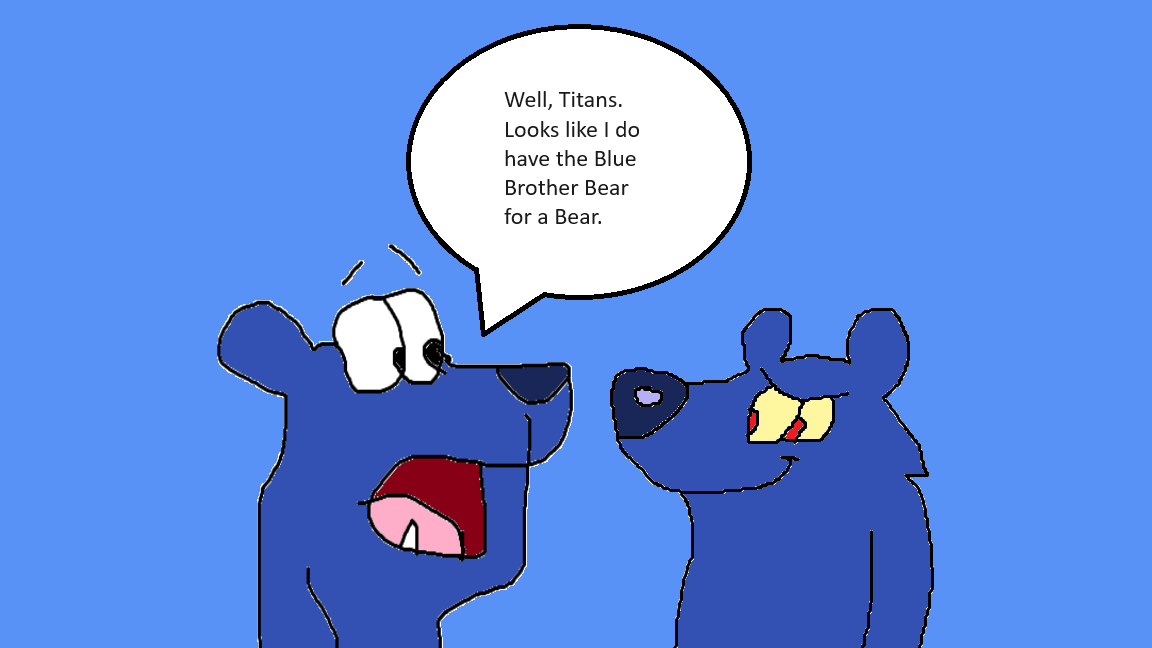 Beast Boy the Bear's New Blue Bear Friend by SidabatheToonLord (DeviantArt stuff) | Fan art Fun ...
