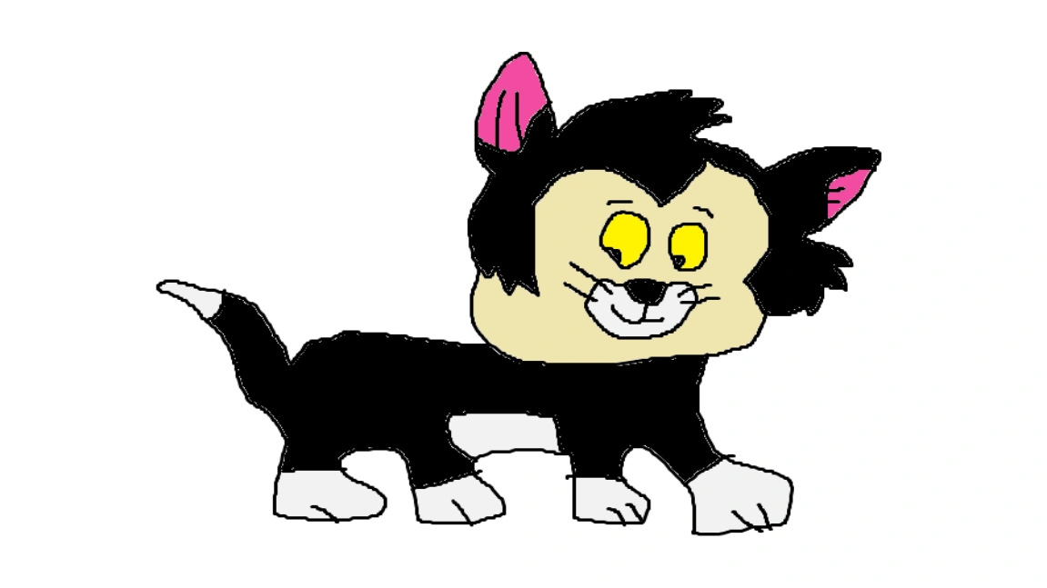 Figaro the Cat (Don Bluth style) (art STUFF) | Fan art Fun Wiki | Fandom