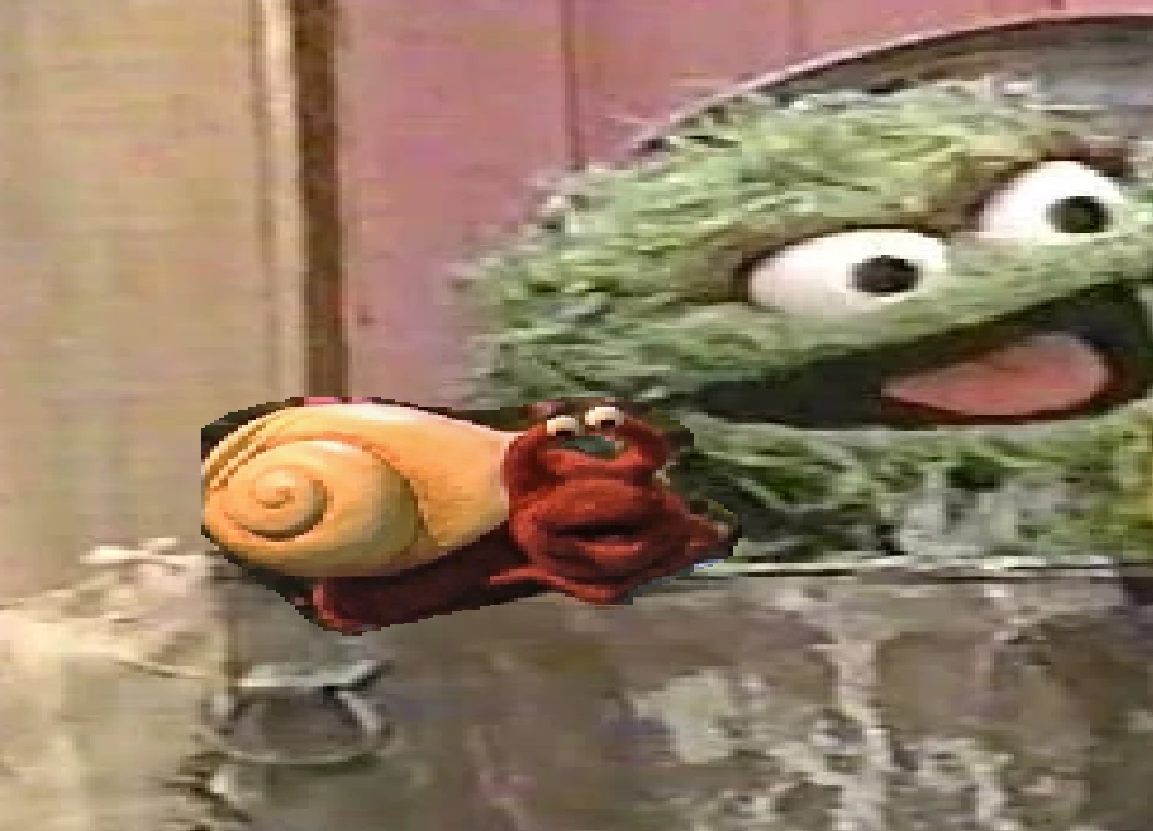 Oscar's pet snail (1998) (Muppet Wiki stuff) | Fan art Fun Wiki | Fandom