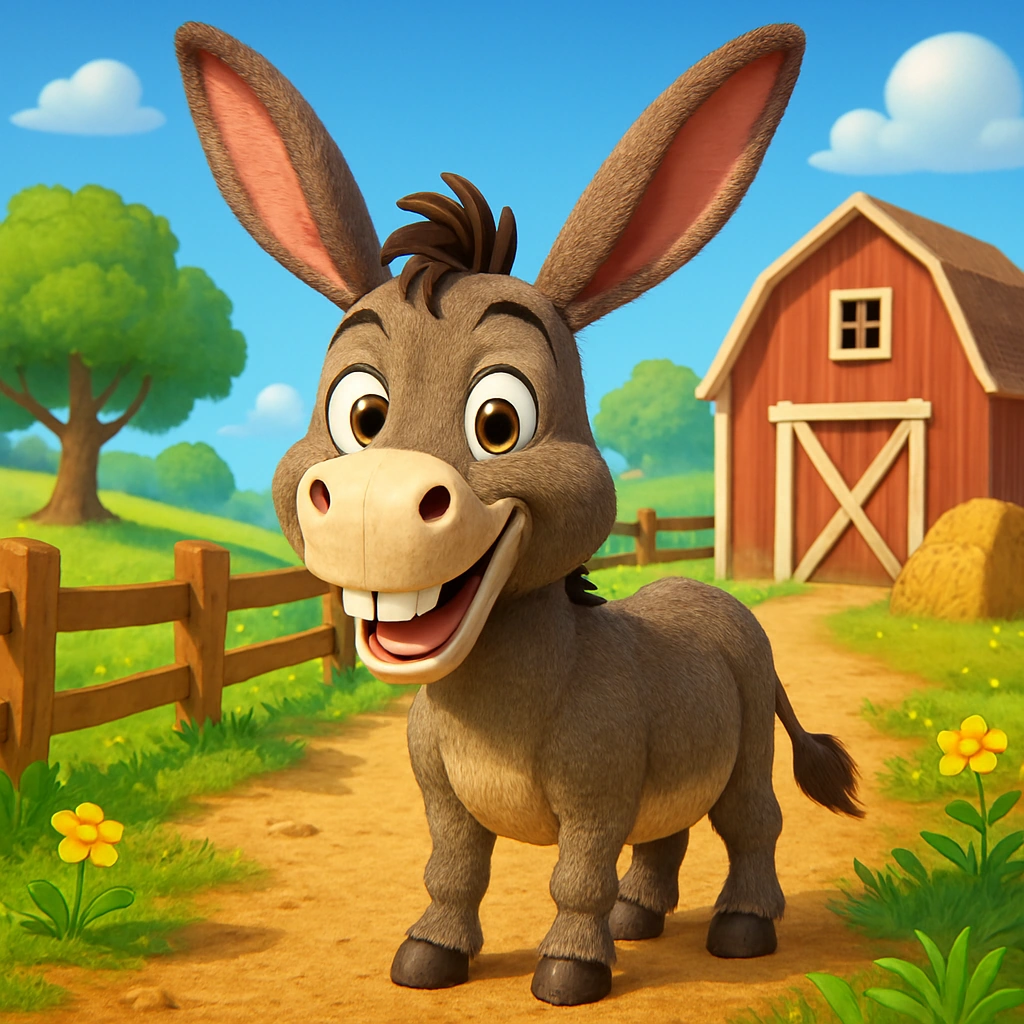 Donkey on the farm (Copilot AI stuff) | Fan art Fun Wiki | Fandom
