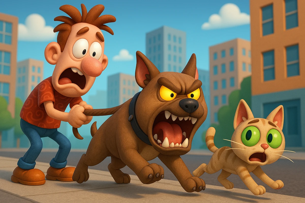 Bad pets chasing the other pets (Copilot AI stuff) | Fan art Fun Wiki ...