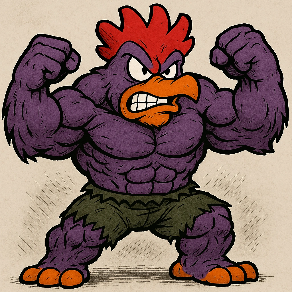 Hulk Duke Bird (Copilot AI stuff) | Fan art Fun Wiki | Fandom