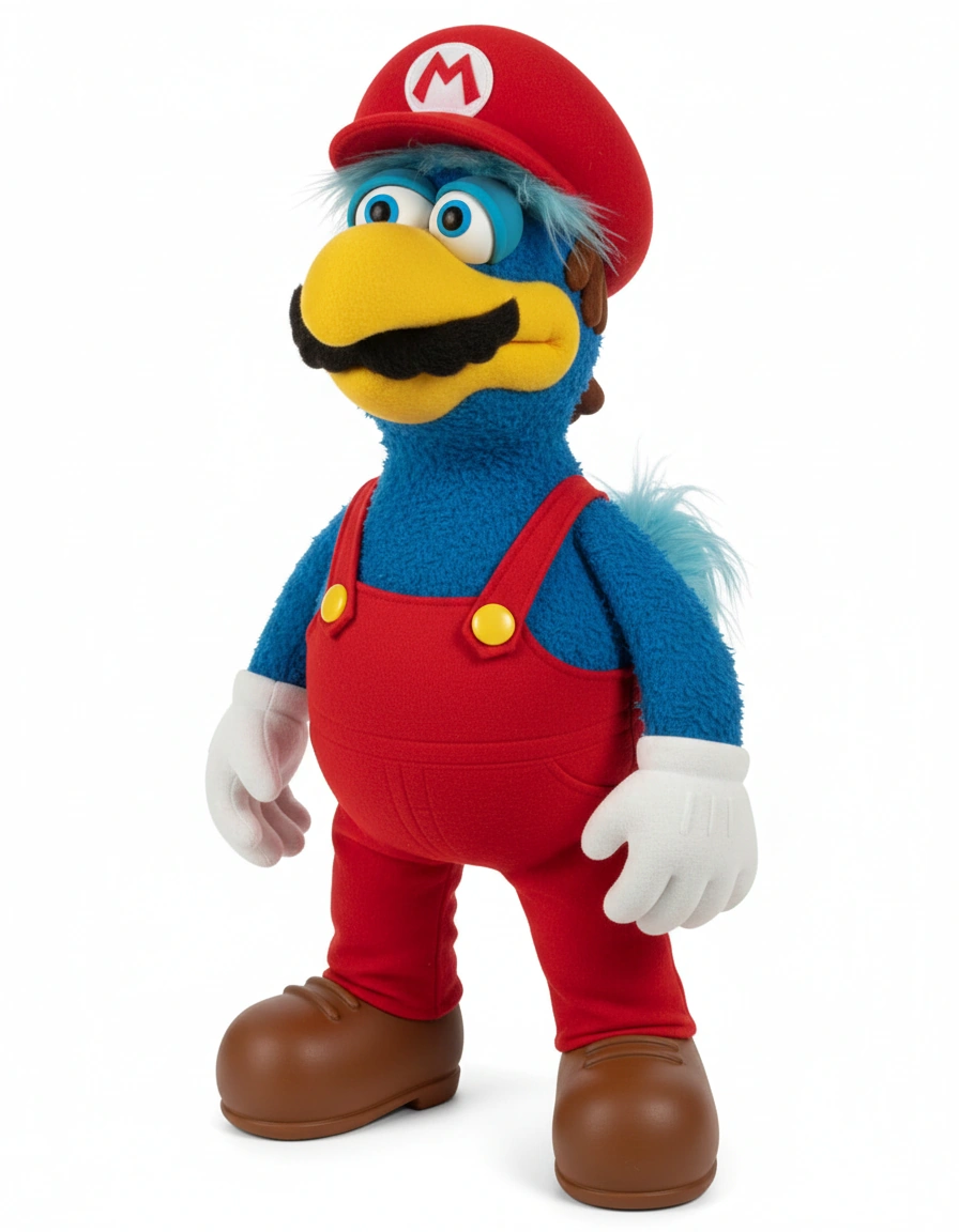 The Muppet Birds (1975) Characters Wearing Mario Characters by ...