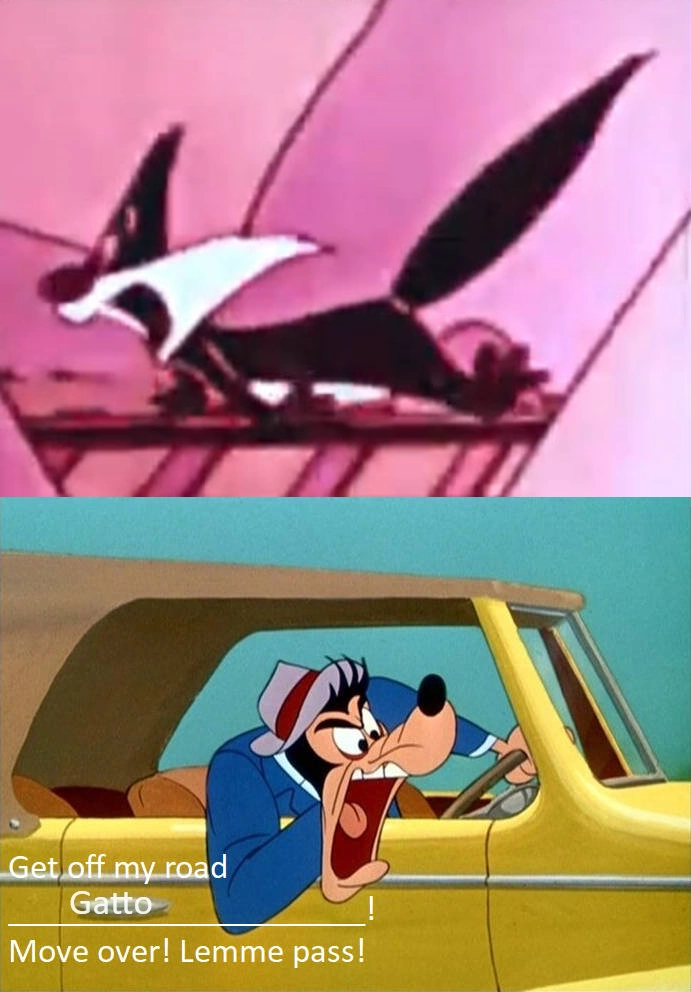 Goofy shouts at Gatto Evaristo (DeviantArt stuff) | Fan art Fun Wiki ...