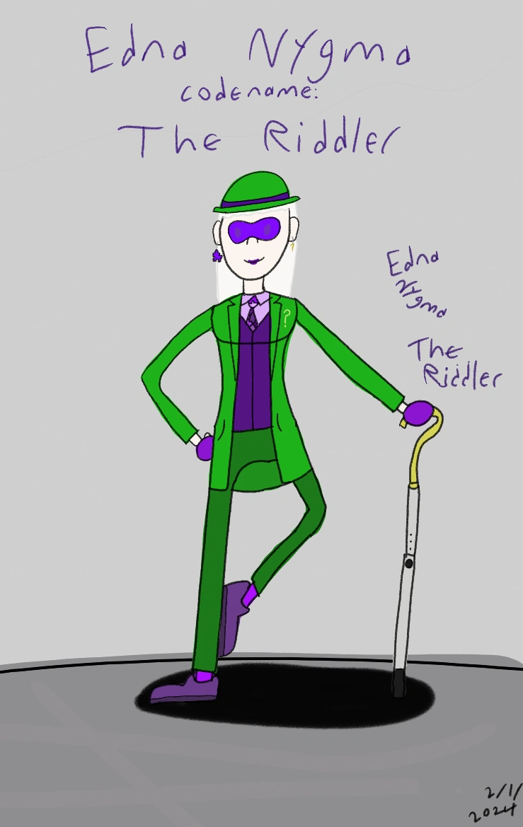 My take on the Riddler (PepsiMagnet) | Fan art Fun Wiki | Fandom