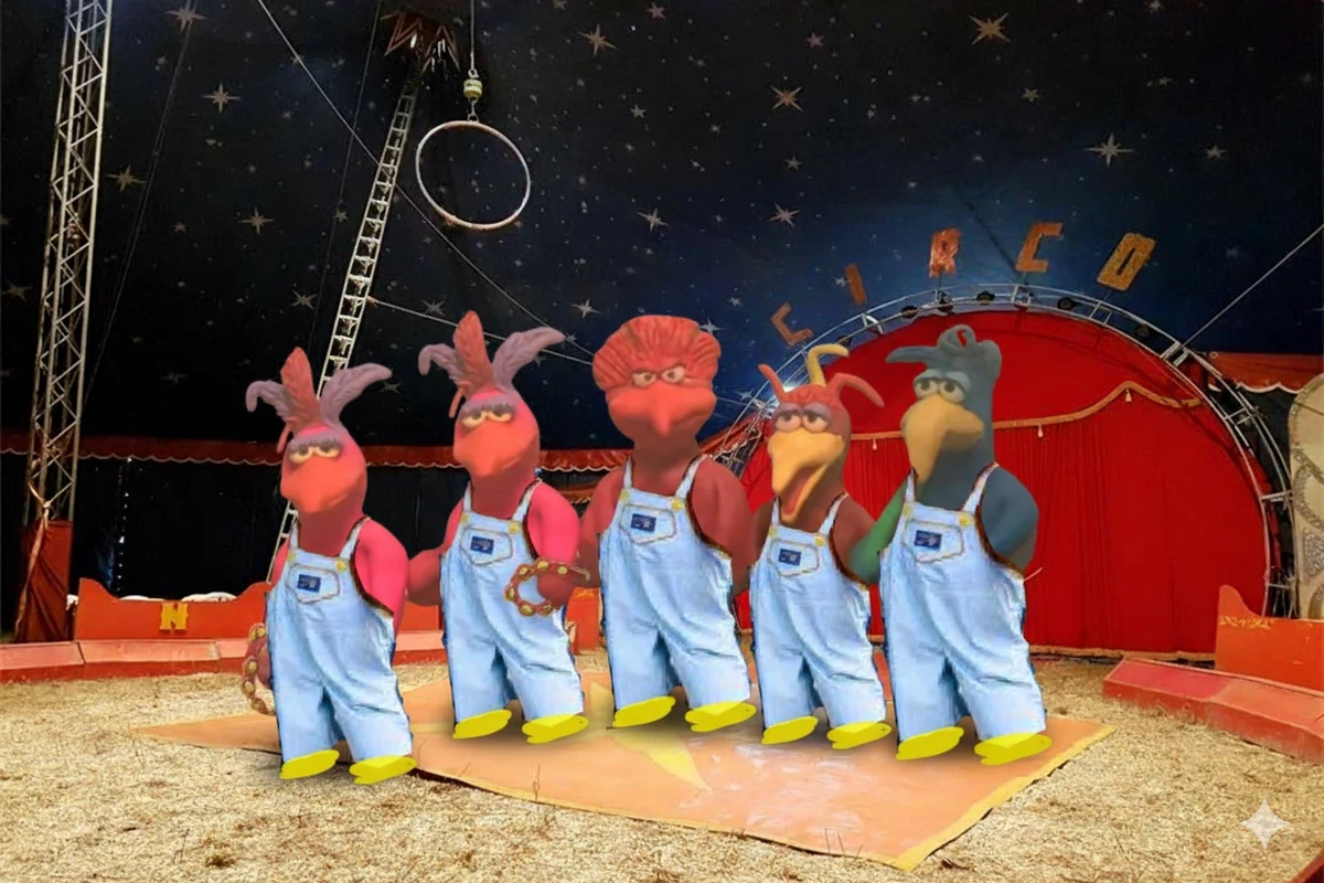 The Muppet Birds in the circus show (Gemini) | Fan art Fun Wiki | Fandom