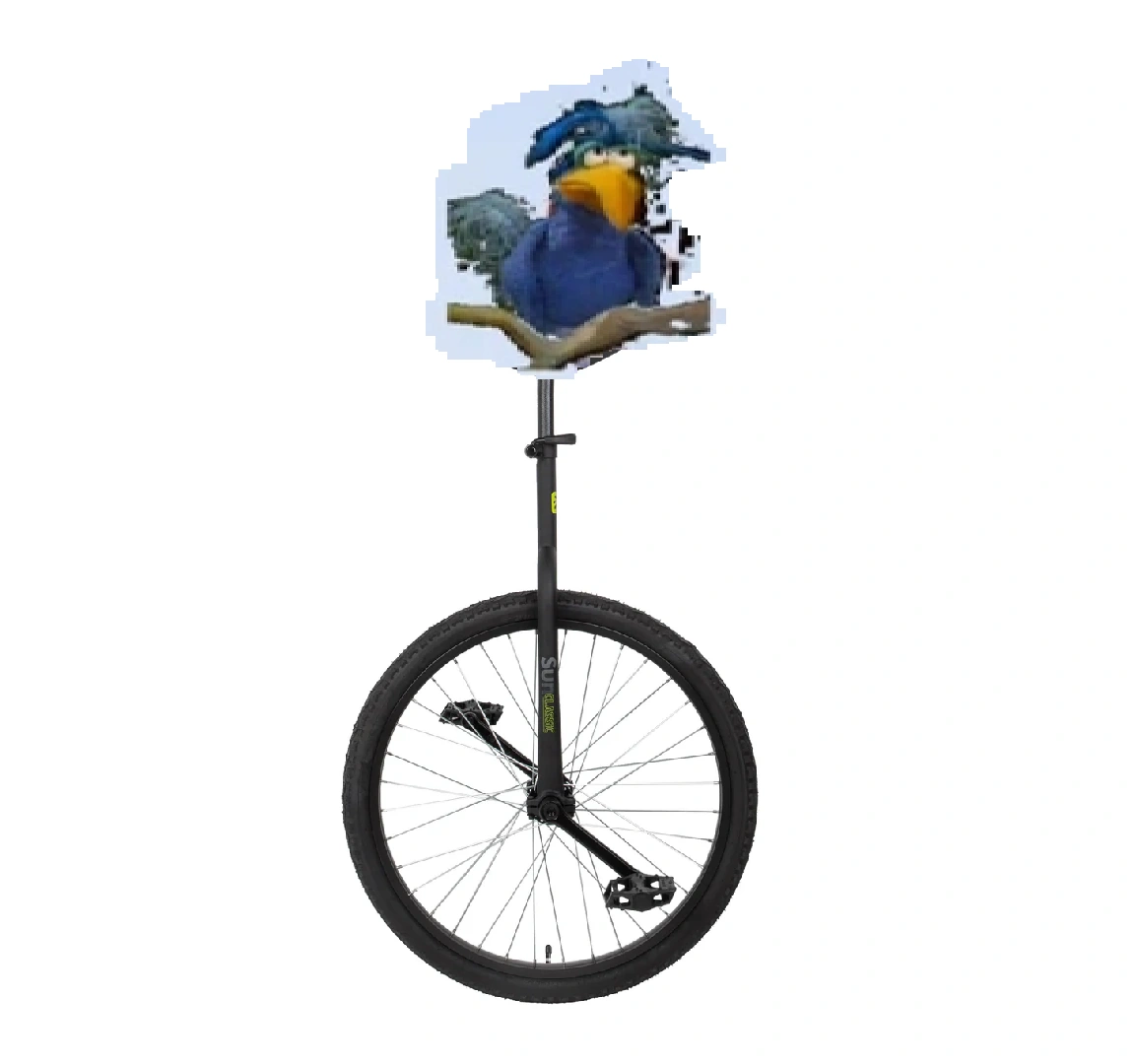 Mel Bird Riding a Unicycle by SidabatheToonLord (DeviantArt stuff ...