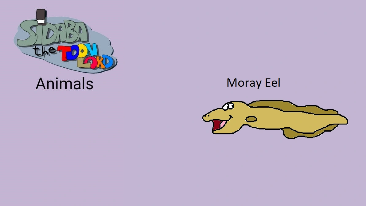 STTL Animals : Moray Eel by SidabaTheToonLord (DeviantArt stuff) | Fan ...