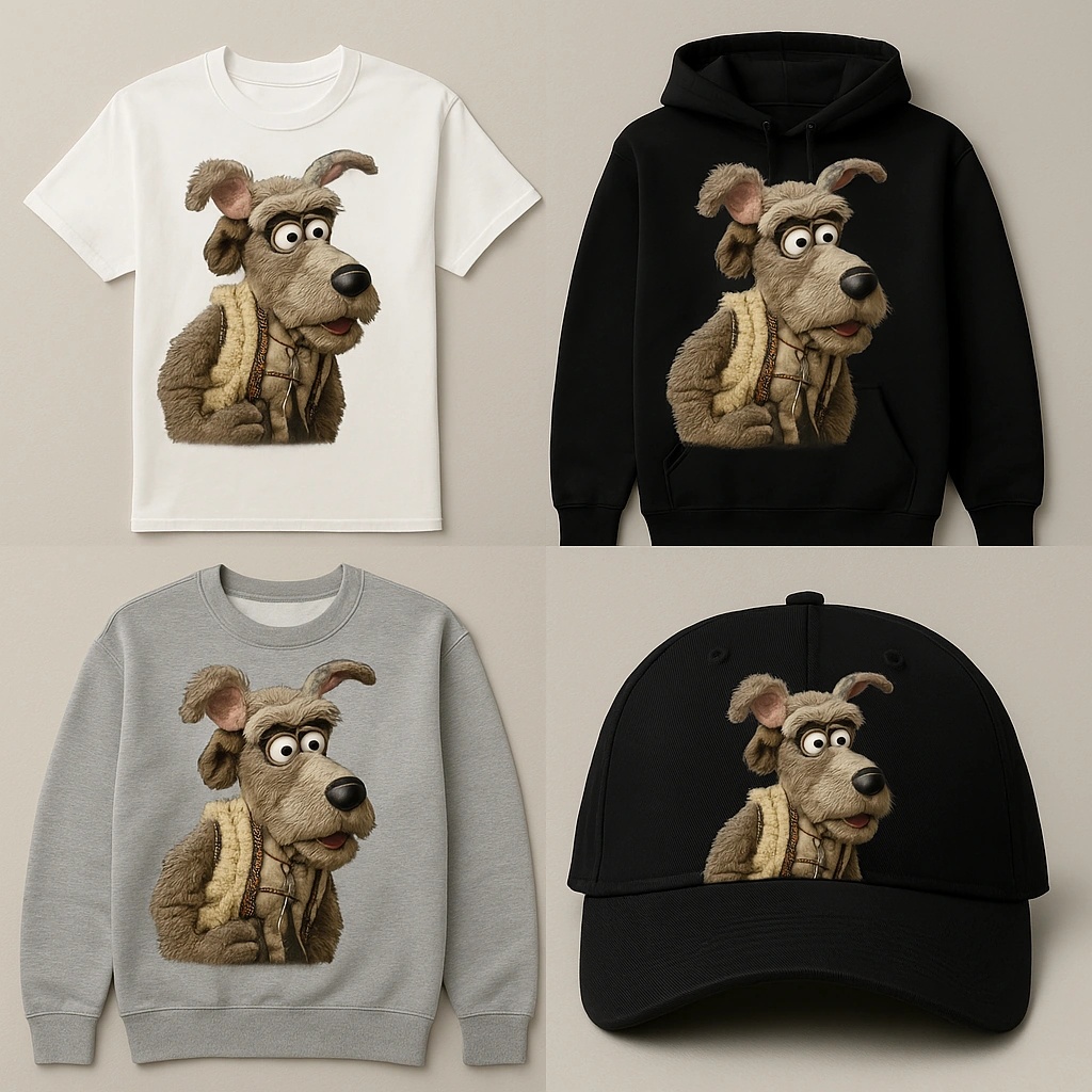 The Big Bad Wolf (Muppets) Dressed as Walter Wolf (Copilot AI Stuff ...