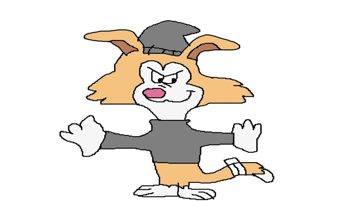 Rowdy the Cat in style of Bonkers D. Bobcat (art STUFF) | Fan art Fun ...