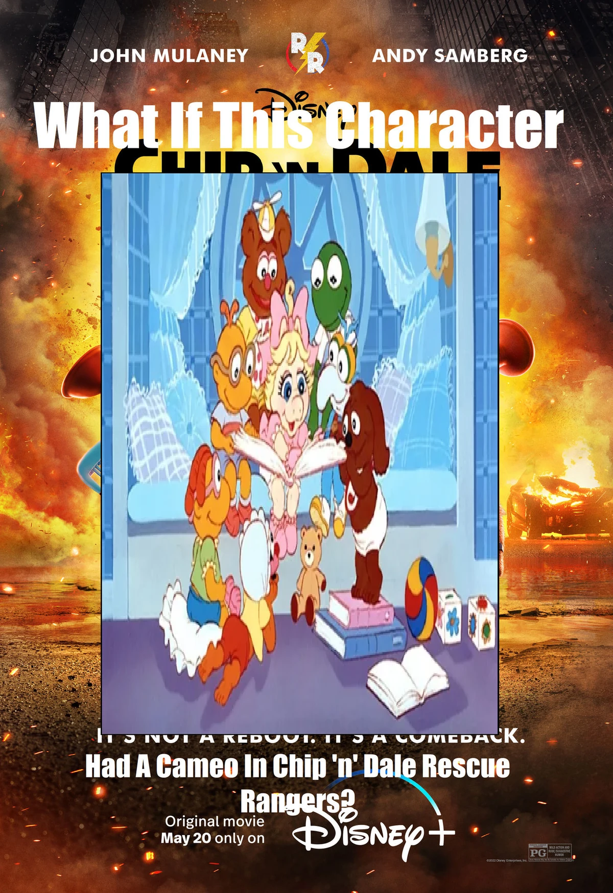 What if The Muppet Babies had a cameo in CNDRR? by joseluislobatohumane ...