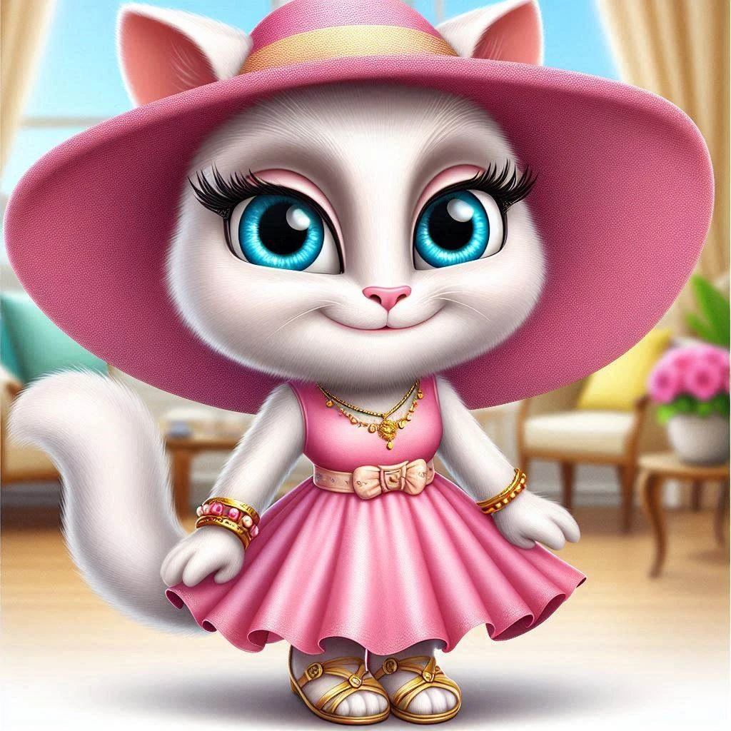 Talking Angela in a Toontown Preschool outfit (AI stuff) | Fan art Fun ...