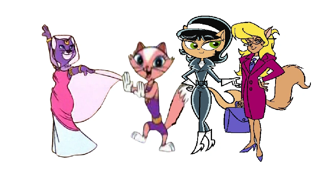 Female Anthropomorphic Cat Characters By Maxiethefox2005 Deviantart