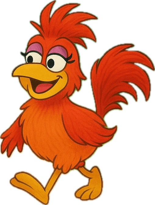 Doris Bird walking (ImgToImg AI version) | Fan art Fun Wiki | Fandom